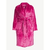 Joyspun Women's Plush Sleep Robe, Size S to 3X - Walmart.com