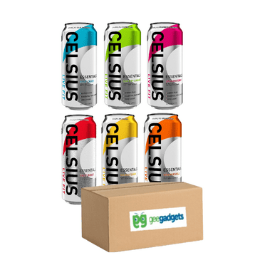 CELSIUS ESSENTIALS, Sparkling Sunset Variety Pack, Performance Energy ...