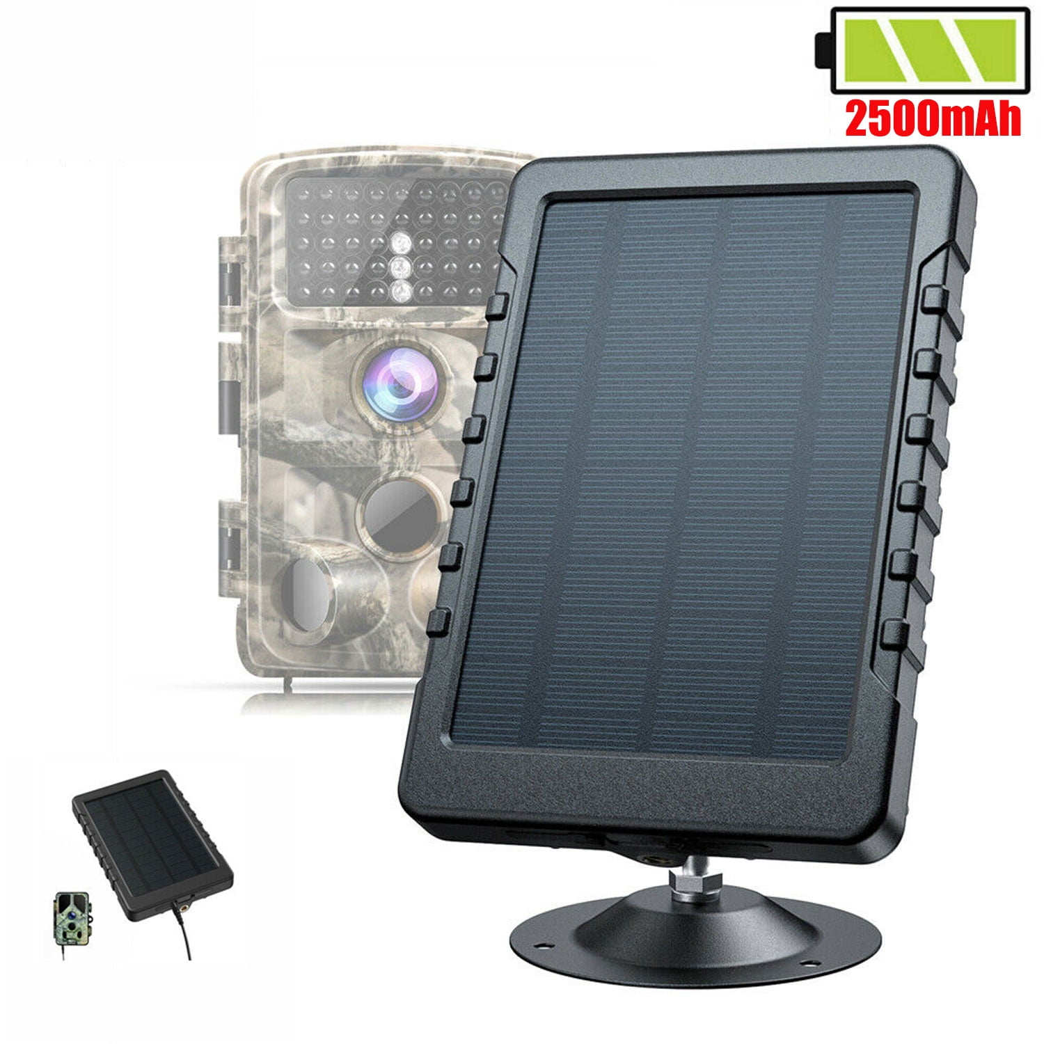 CAMPARK Trail Camera Solar Panel Kit - Waterproof 6V Solar Charger with ...