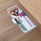 Under Desk Storage Drawer - Adhesive Tray Organizer Box - Walmart.com