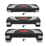 Stamina 3-Level Aerobic Step Deck , Adjustable to 4"-6"-8" - Walmart.com