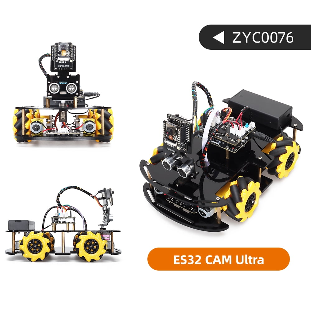 Tscinbuny Smart ESP 32 Robot Car Kits for Arduino Programable with ESP32 Camera Best Selling ...
