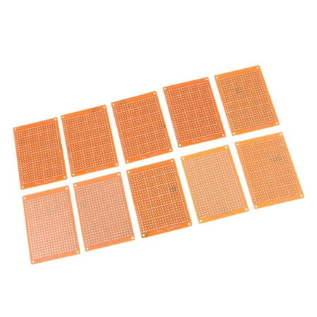 10 pcs 5x7cm Prototype Universal Board Blank Printed Circuit Board DIY ...