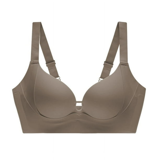 Ropa interior sin costuras para mujer, pecho pequeño, push up, sin aro ...