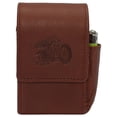 Cigarette Storage Organizer Genuine Leather Tobaccos Pouch Lighter ...