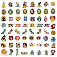 Disney Tradable Pin Set - 25 Assorted, Brand New, No Doubles - Walmart.com