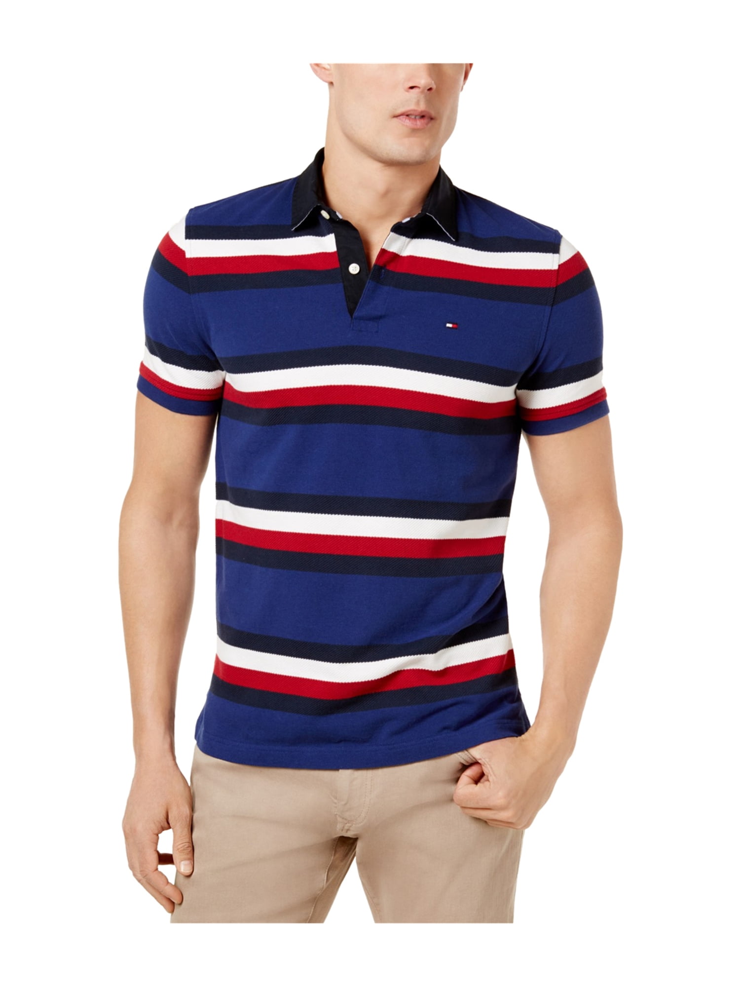 Tommy Hilfiger Tommy Hilfiger Mens Gilmore Rugby Polo Shirt Walmart