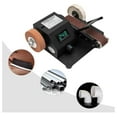 110V Mini Belt Sander,0-8500r/min Adjustable Speed,1.1 * 14.9 in Belt ...