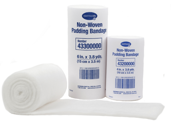 Nonwoven Soft, Synthetic Padding For Under Short Stretch Bndgs; 10 Cm X ...