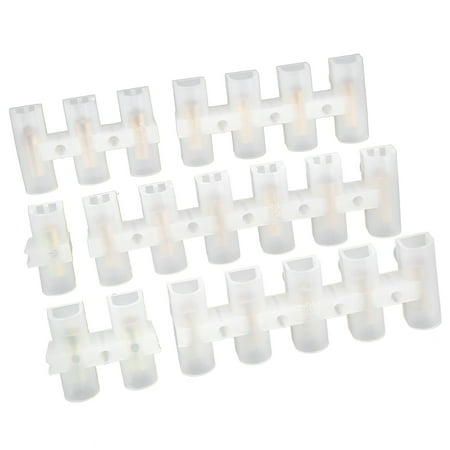 Gupbes Terminal Block Connector Strip 30AMP Electrical Choc Terminal ...