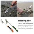 Agiufgs 2-in-1 Crab Tool Stainless, Crab Cracker and Four-Tooth Rake ...