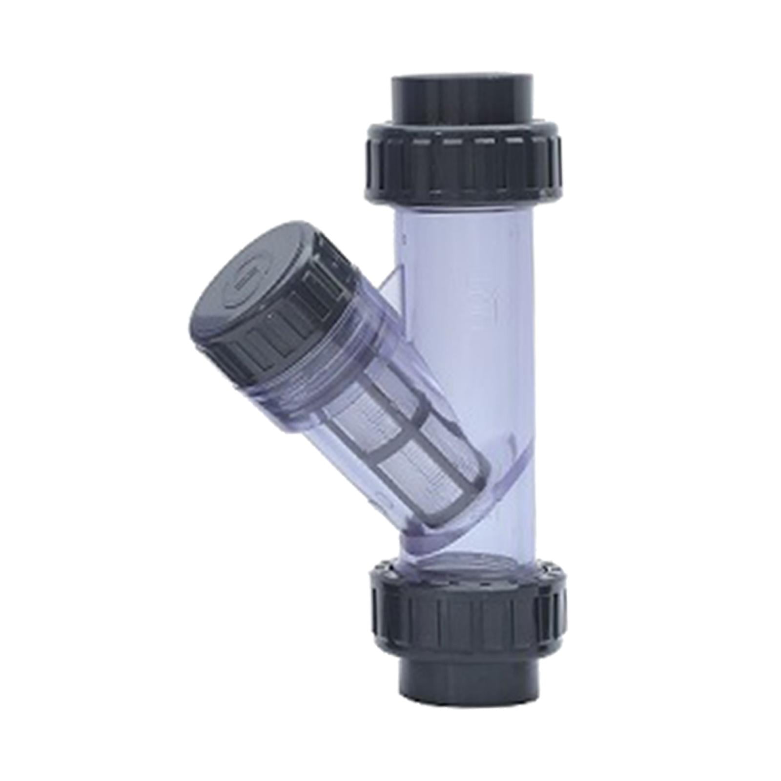 Clear PVC Sediment Y-Strainer,Water Supply Pipe Fittings,PVC Y Filter ...