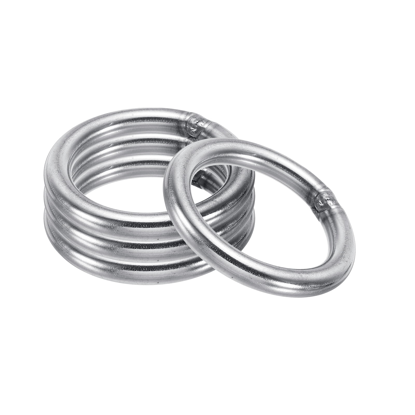 Click here for Unique Bargains 44mm Metal O Rings  4 Pack 304 Sta... prices