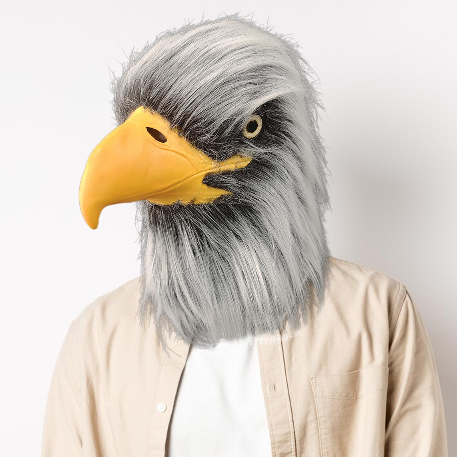 Accesorios de máscara de águila máscara de cabeza de águila para fiesta ...
