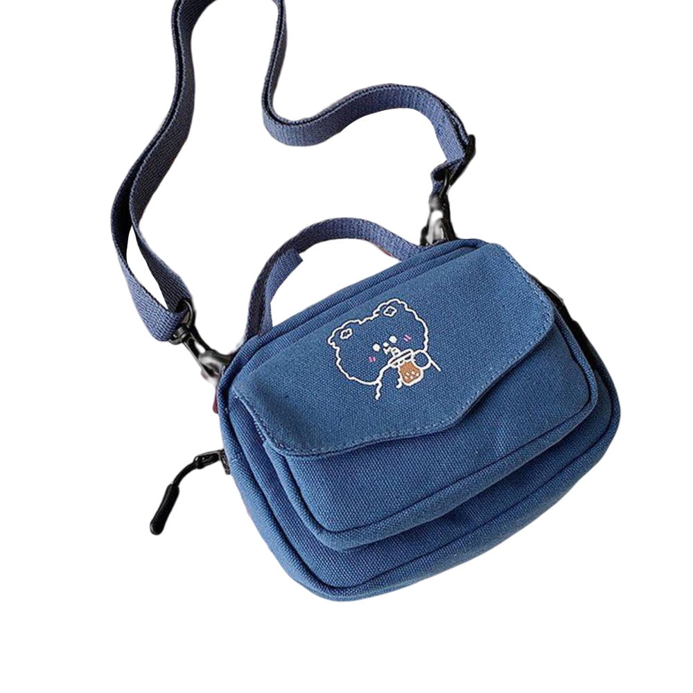 Students Schoolbag Crossbody Bags Vintage Crossbody Shoulder Bag for ...