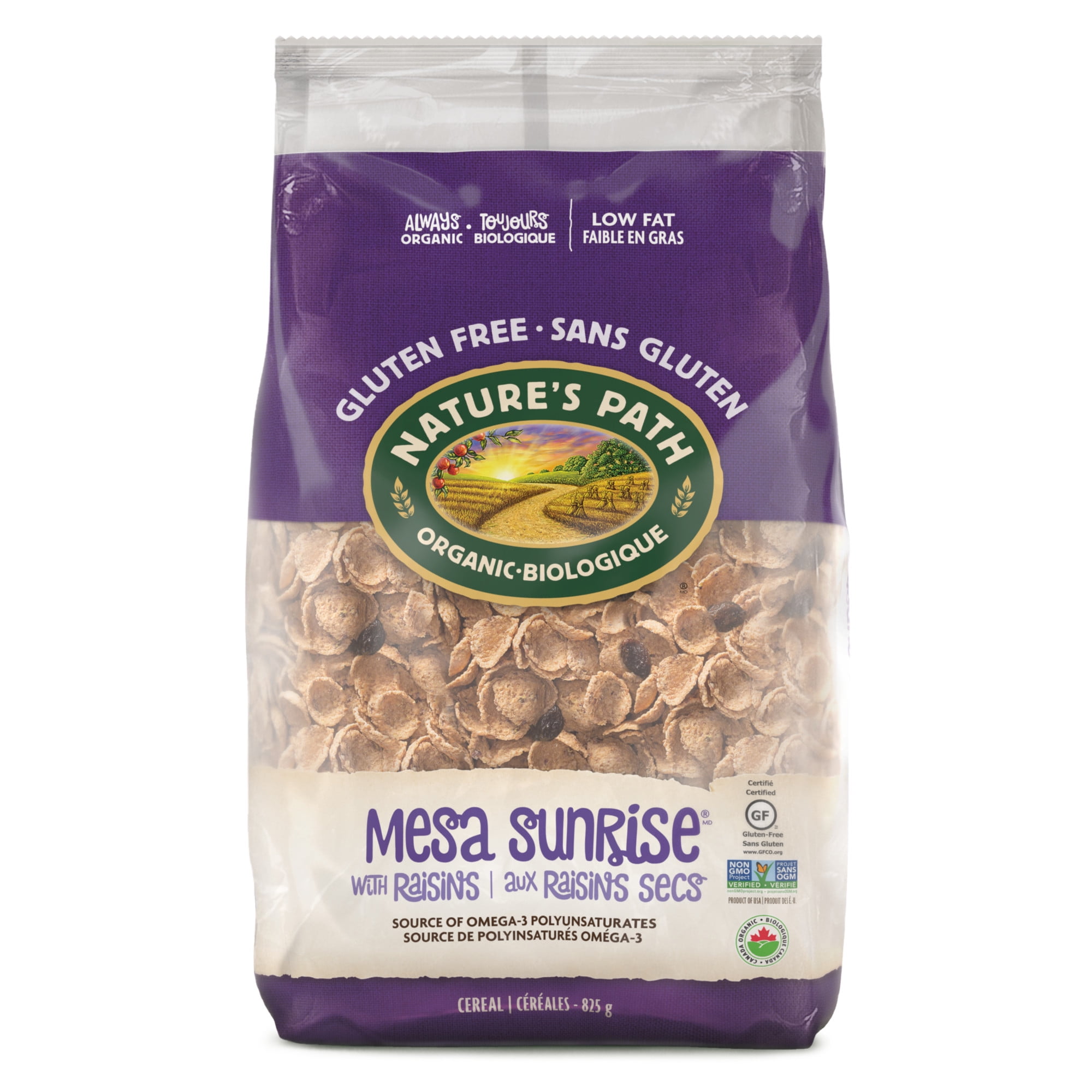 Click here for Natures Path Mesa Sunrise Flakes With Raisins 825g prices