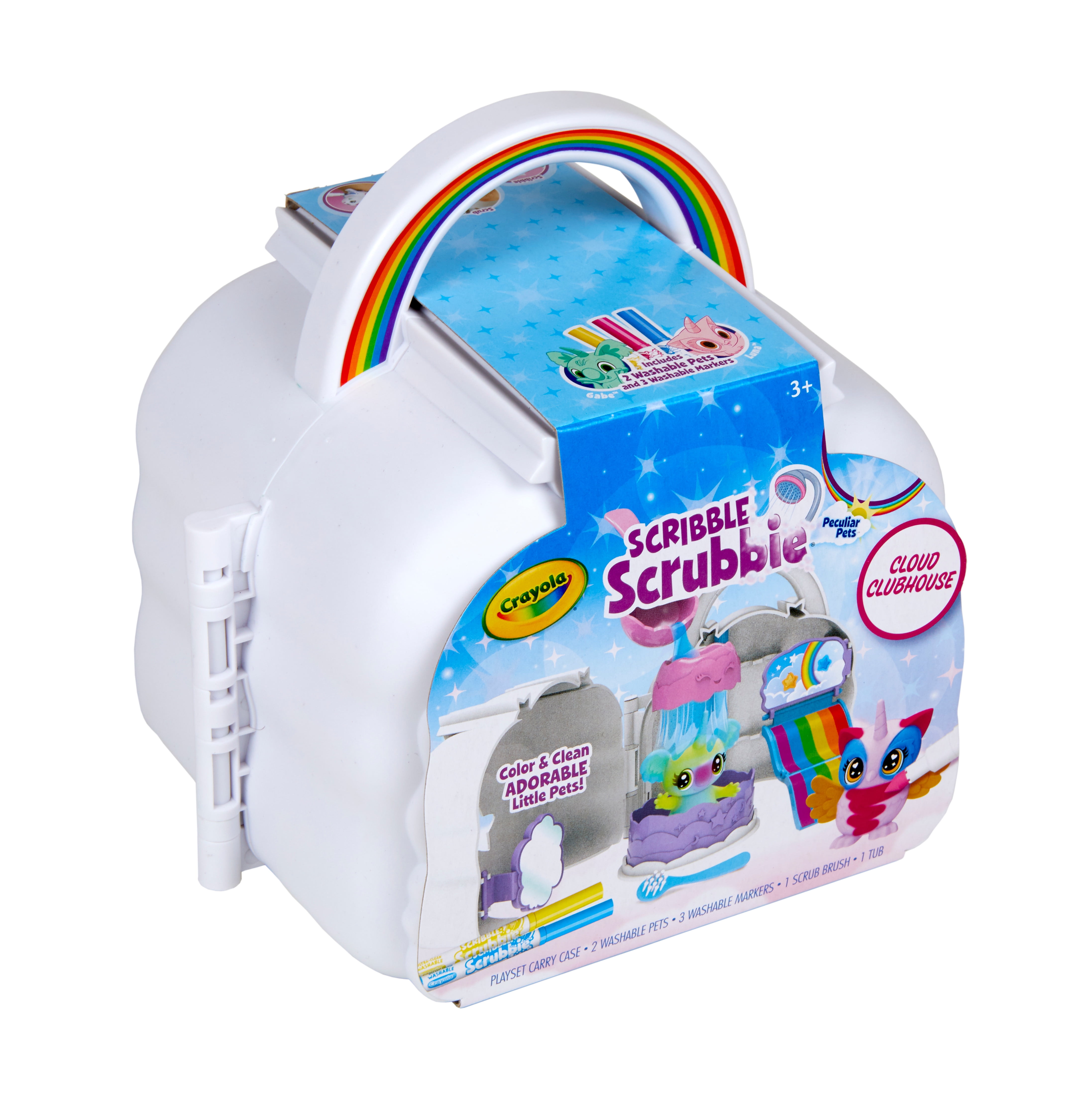 Buy Crayola Scribble Scrubbie Cloud Clubhouse, School Supplies ...