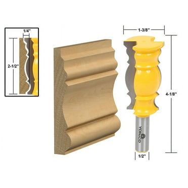 Yonico Crown Moulding Router Bit Extender 16142 - Walmart.com