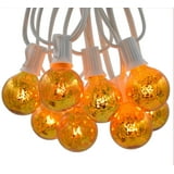 G40 Mercury Gold String Light Sets with White Wire - Walmart.com