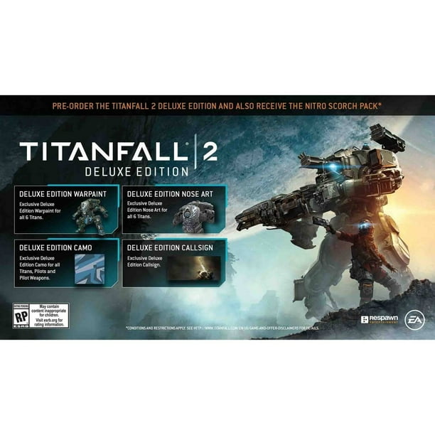 Titanfall 2 Deluxe Edition, Electronic Arts, PlayStation 4, 014633371253 - Walmart.com