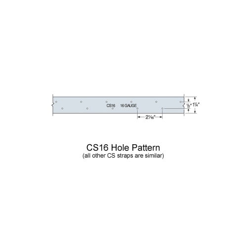 Simpson Strong-Tie CS18 Galvanized Coiled Utility Strap, 18 gauge 200ft ...