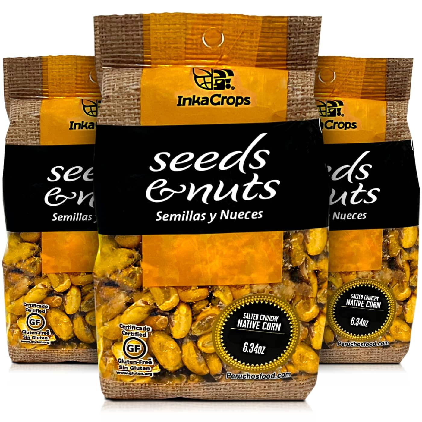 Inka Crops Maiz Cancha Tostado Saladito 6.34oz | Peruvian Salted ...