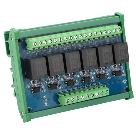 Relay Module, PCB Plug And Pull Type DC 5V Optocoupler Isolation Relay ...