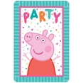 Confetti Peppa Pig Invitation Postcards (8) - Walmart.com