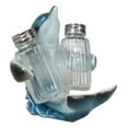 Ocean Marine Blue Dolphin Riding Sea Waves Salt And Pepper Shakers ...