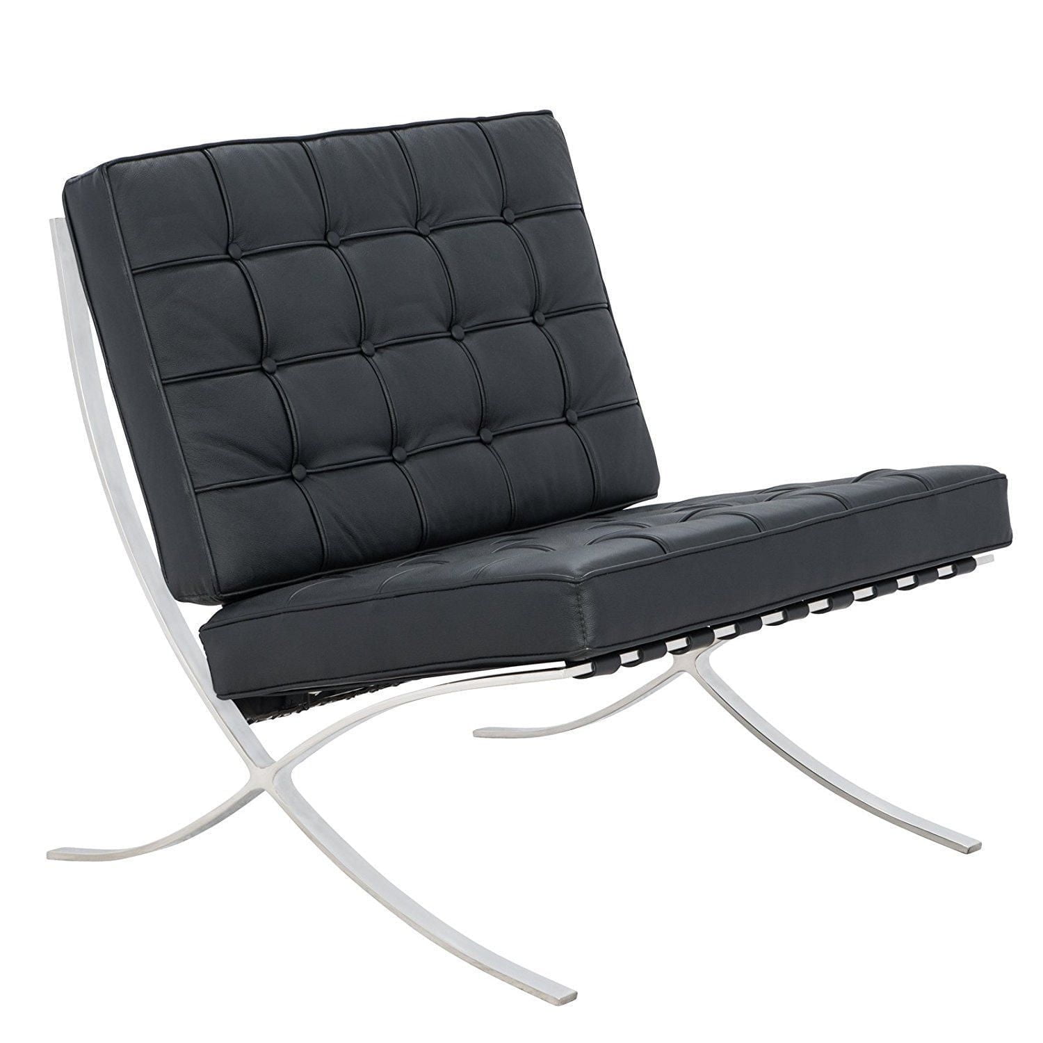 Click here for Nicer Furniture Interior Barcelona Chair In Black prices