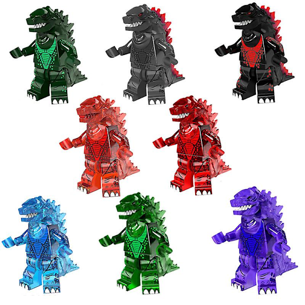 Click here for Jjnj Godzilla Building Blocks Figures 8 Multicolor... prices