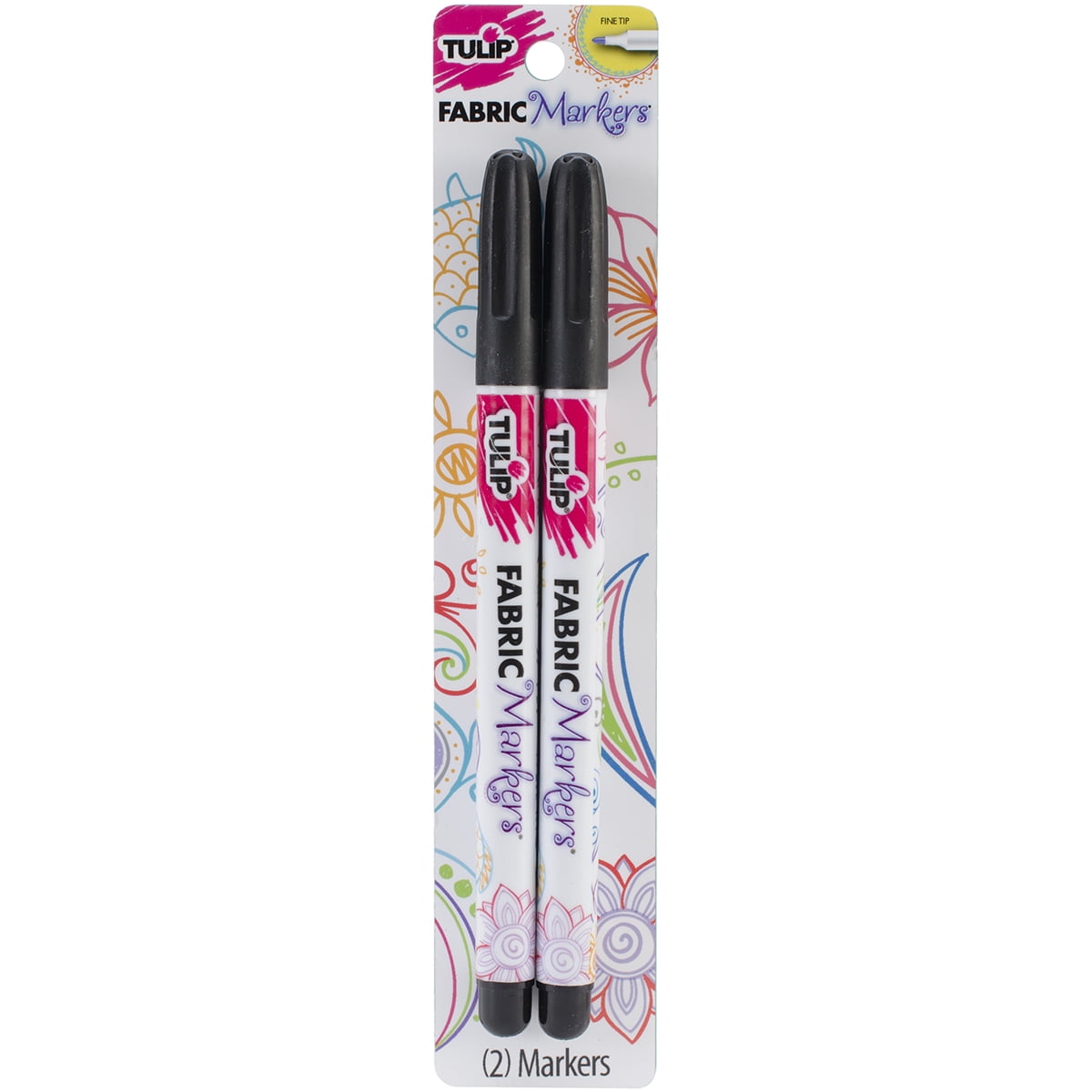 Click here for Tulip Writer Fabric Markers 2/Pkg-Black - 32035 prices