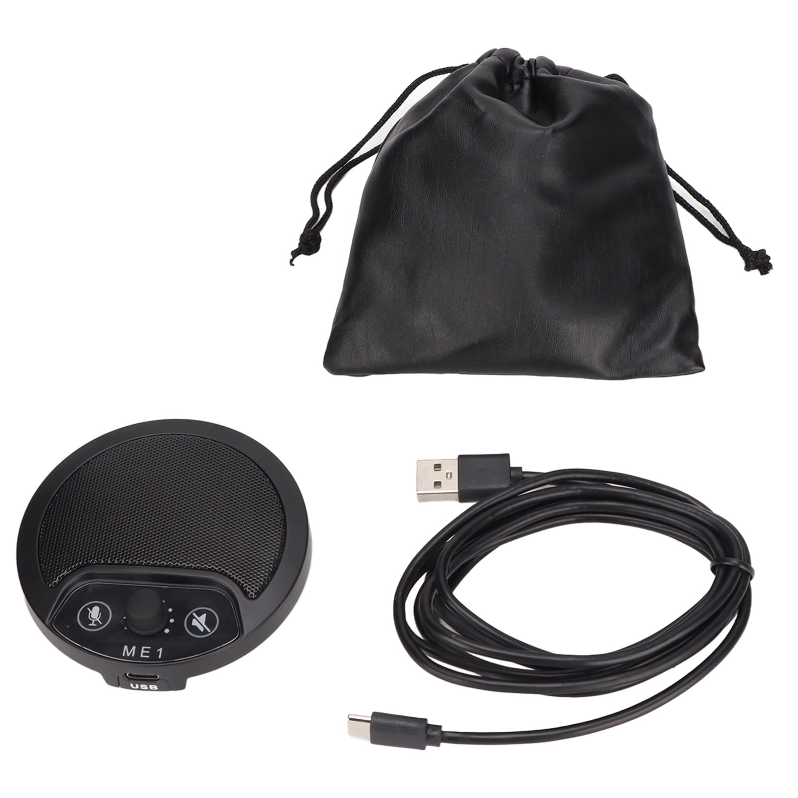 Video Meeting Mic, Portable Plug And Play Adjustable Volume USB ...