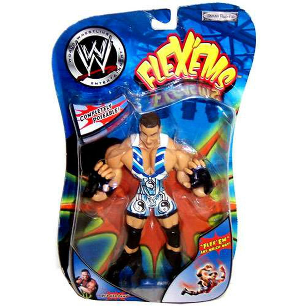 WWE Wrestling Flex'ems Series 3 Rob Van Dam Action Figure - Walmart.com ...