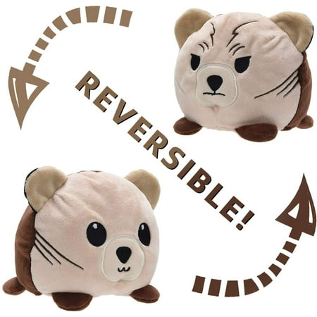 Reversible Tiger Plushie Toys Stuffed Animal Reversible Mood Plush ...