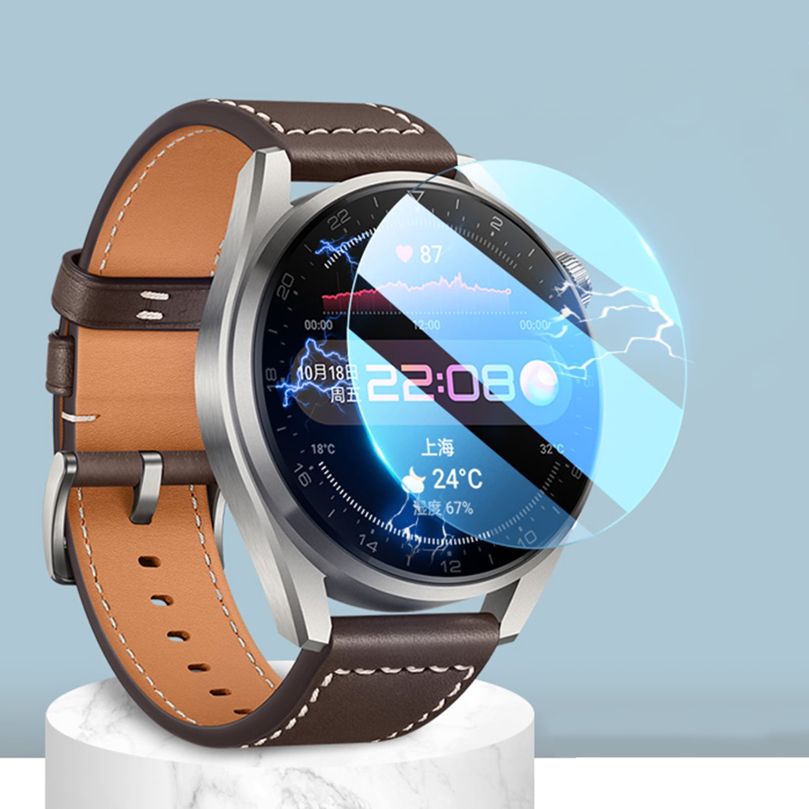 Buy Sarkoyar 2Pcs Tempered Film Ultra-thin High Clarity Transparent ...