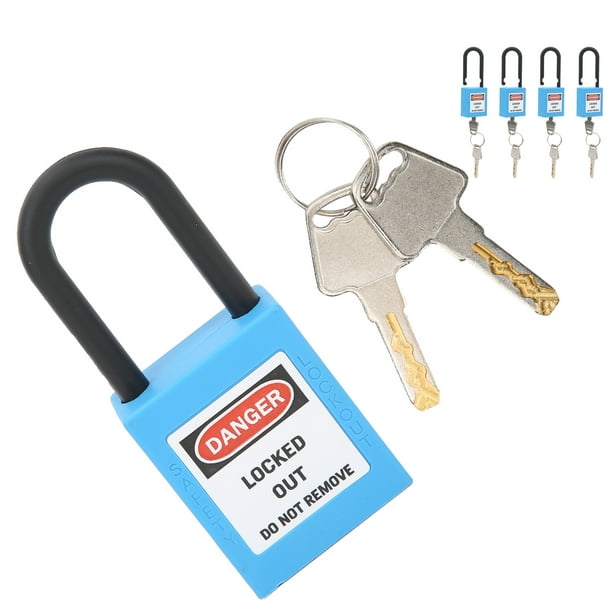 Lockout Tagout Locks Set, Nylon Lockout Tagout Kit Engineering Safety ...