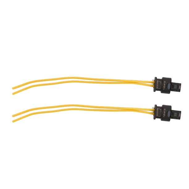 Car Lights Pigtail,2 Pieces Connector Wiring Fog Light Connector Fog ...