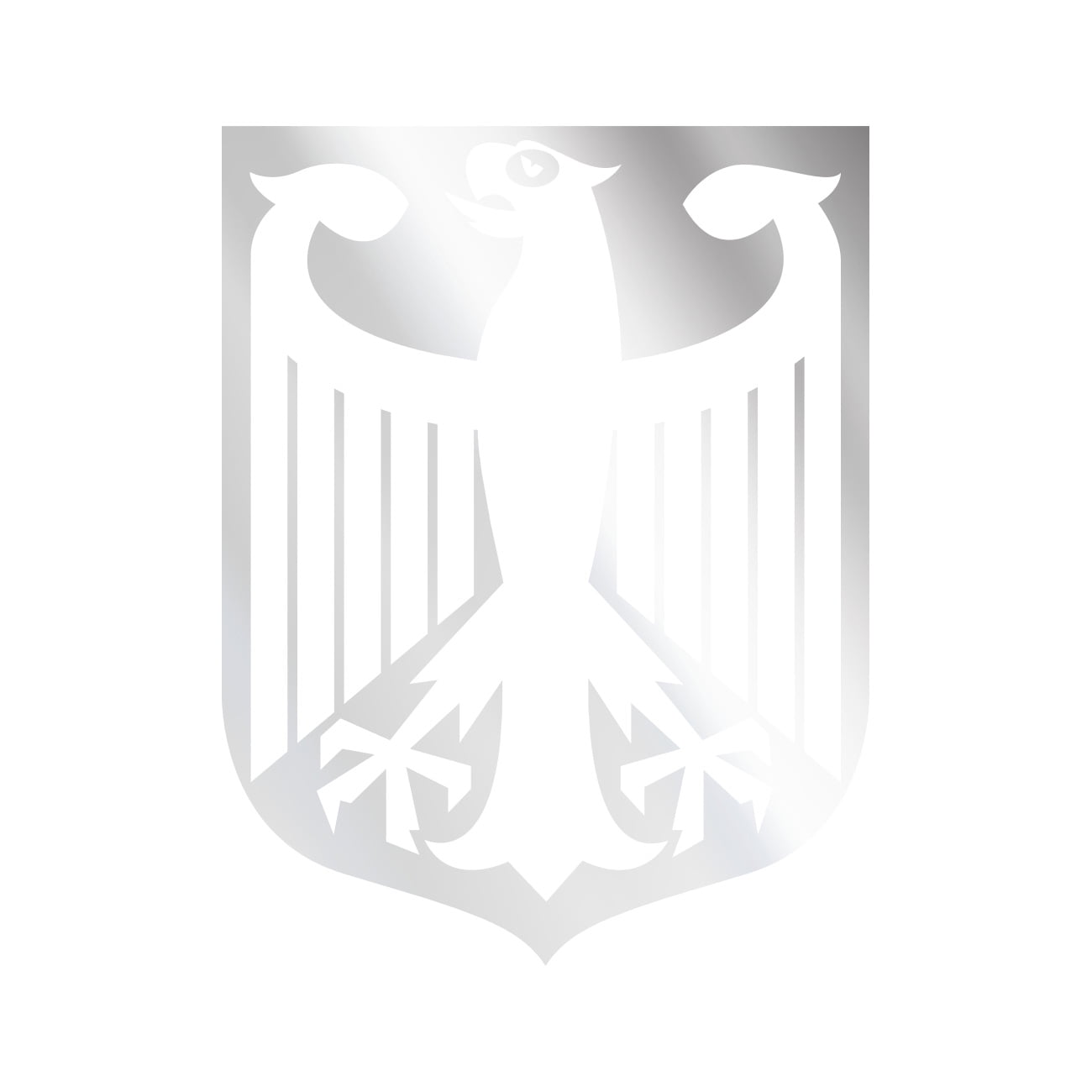 German Crest Eagle Sticker Decal Die Cut - Self Adhesive Vinyl ...