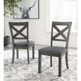 Ashley Myshanna Upholstered Dining Chairs, Set of 2, Modern Farmhouse ...