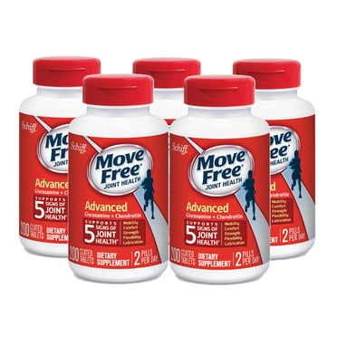 4 Pack | Schiff Move Free Advanced Joint Supplement, 200 Tablets ...