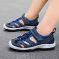 CAUYDY All Terrain Double Strap Sandals for Boys - Rubber Sole ...