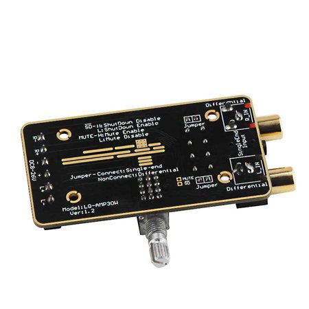 PAM8620 Dual Channel Digital Audio audio board; 15W+10W Power Amplifier ...