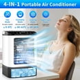 2026 Portable Air Conditioners,4 Speeds evaporative cooler with /Ice ...