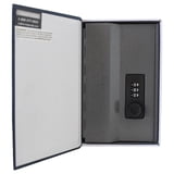 Pen+Gear Book Safe with Fabric Cover, Steel Walls, Combination Dial ...