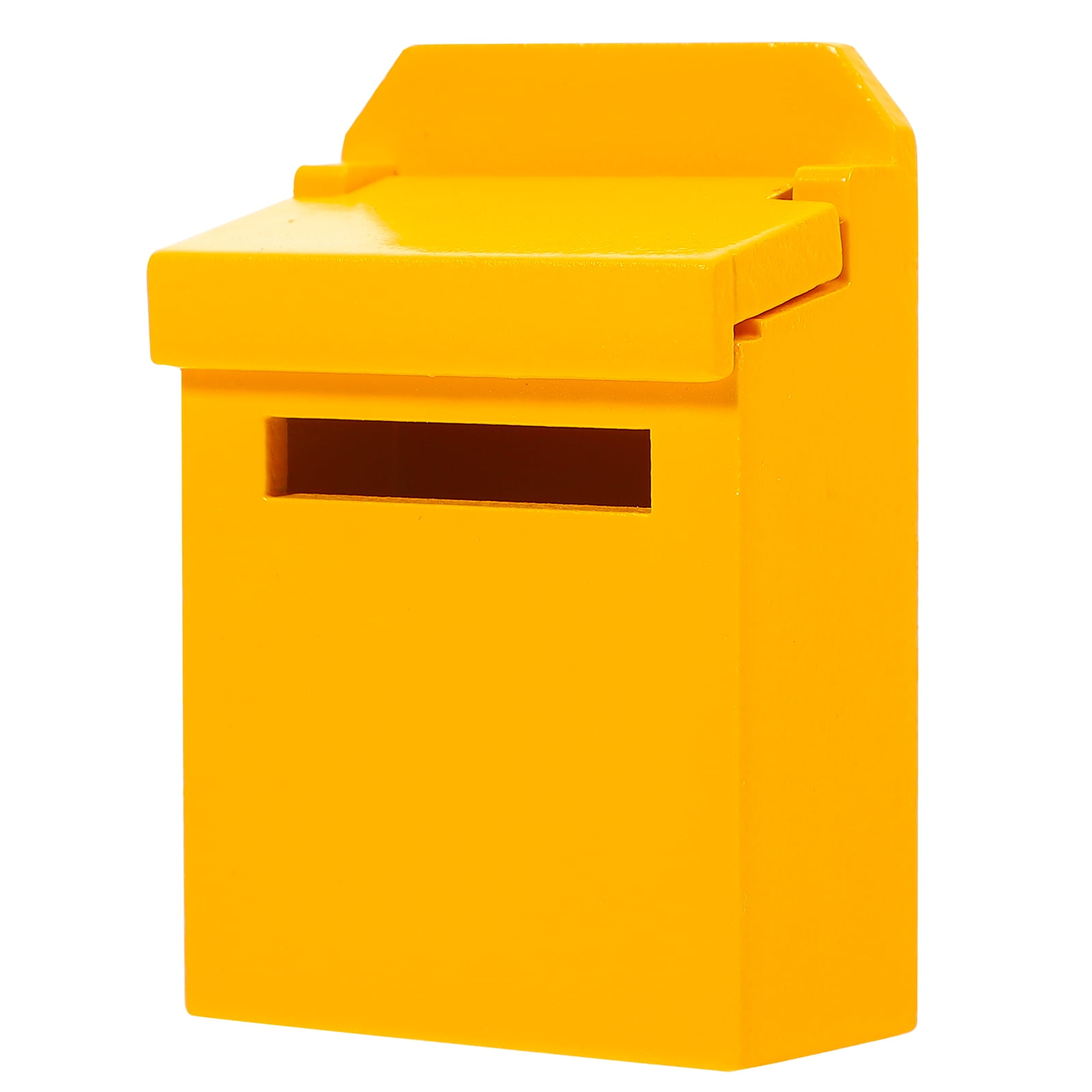 Mini Mailbox Model Miniature Mailbox Figurine Tiny Wooden Mailbox Mini ...