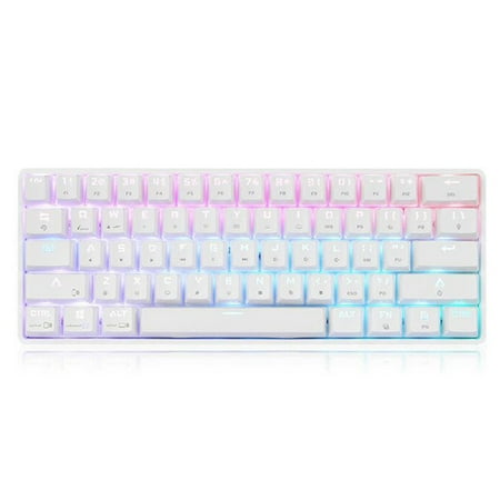 DK61 Wireless And Wired Dual-mode 61-key Mechanical Keyboard RGB Gaming ...