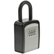 Key Storage Lock Box, Combination Lock Box, Wall Mounted Lock Box Black ...
