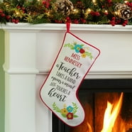 Personalized Forest Friend Christmas Stocking Available In Different ...