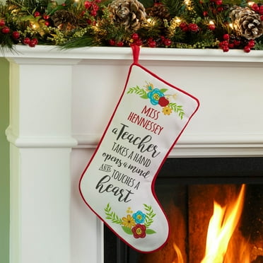 Personalized Forest Friend Christmas Stocking Available In Different ...